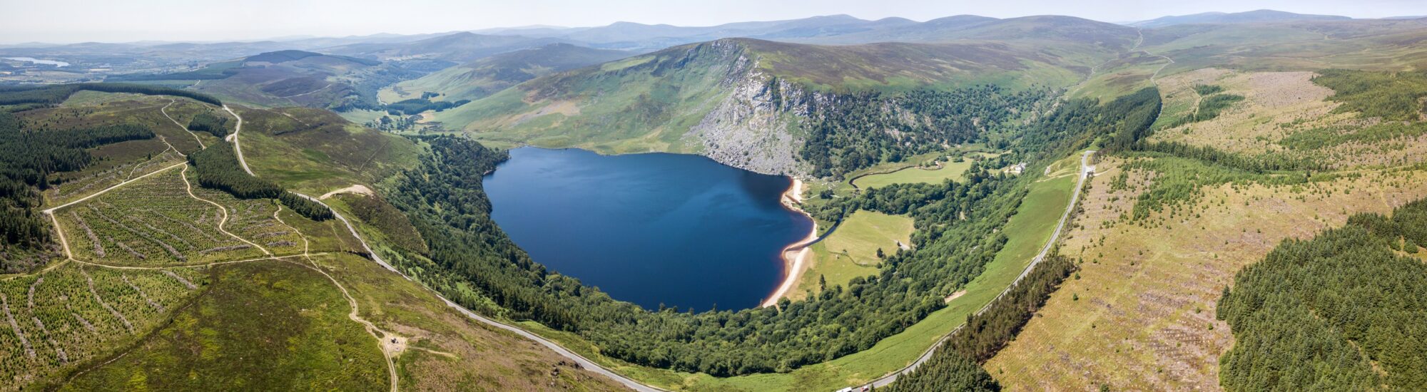 El Lough Tay - Lago del Co. Wicklow • Guide-Irlande.com